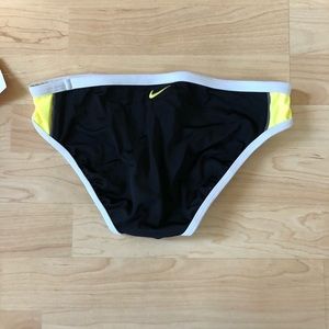 Nike | Swim | New Nike Swim Black And Yellow Bottom | Poshmark